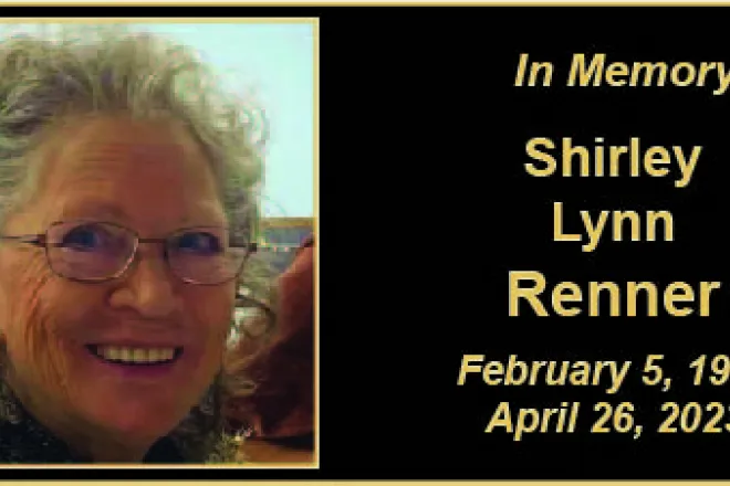 Obituary - Shirley Lynn Renner | KiowaCountyPress.net
